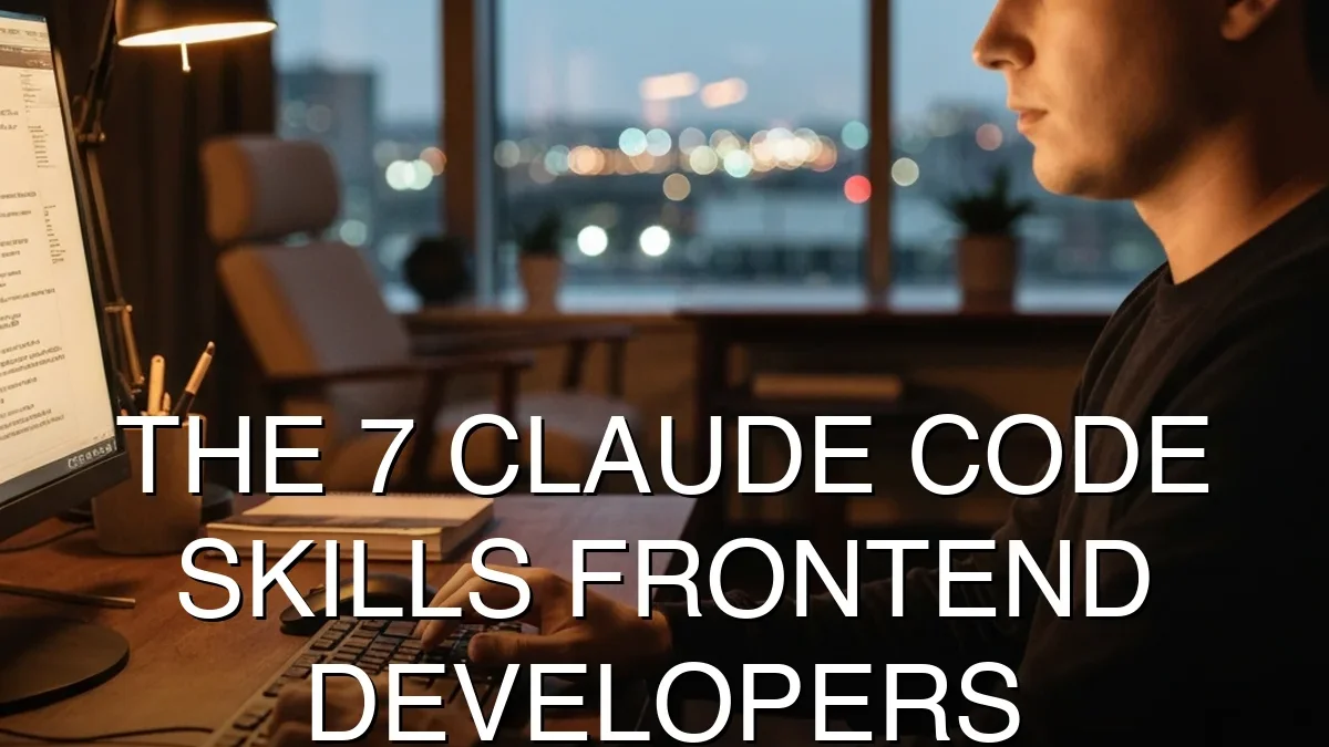 The 7 Best Claude Code Skills for Frontend Developers | Skill Index